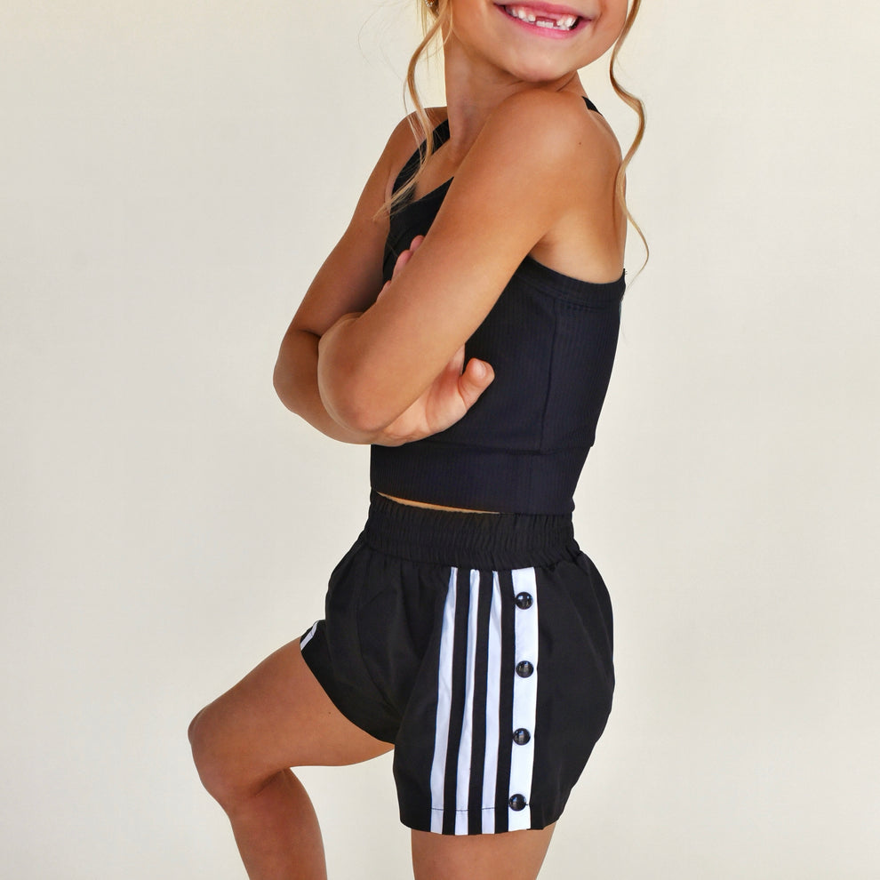 active - black + white snap – Little Wedgies